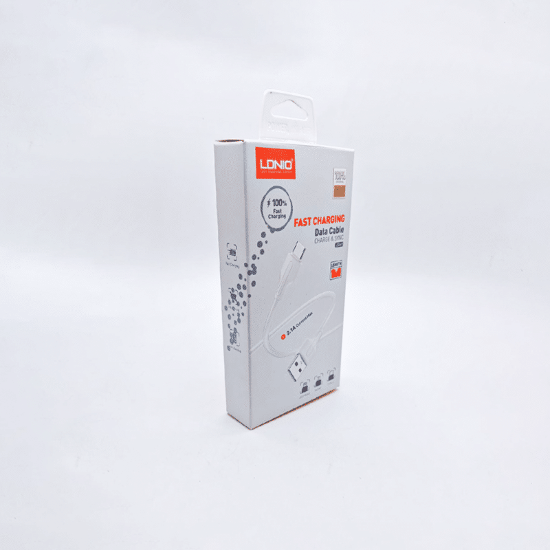 LS541-12W USB-TC | 1M | Carga Rápida – LDNIO